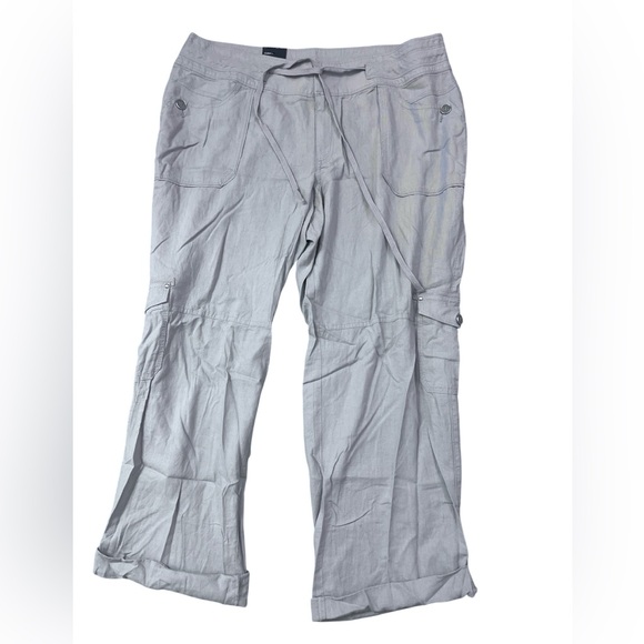 INC International Concepts | Pants & Jumpsuits | Gray Linen Blend ...